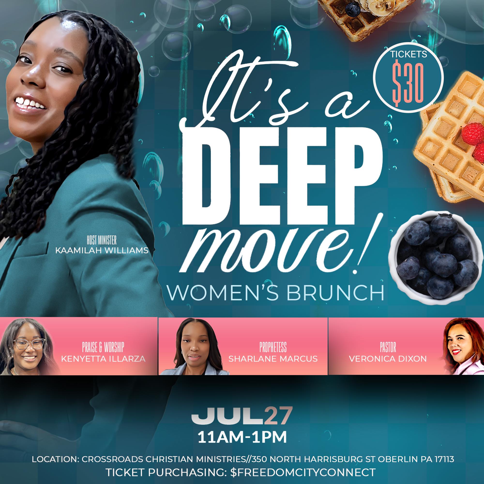 It's a Deep Move Luncheon | Freedom City Connection