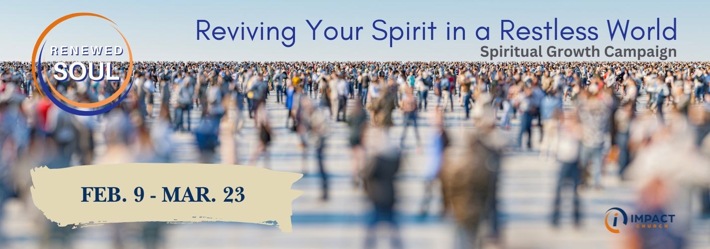 "Renewed Soul: Reviving Your Spirit in a Restless World" Spiritual ...