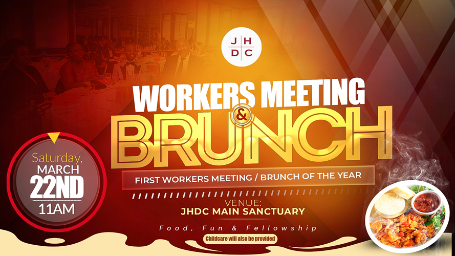 JHDC Workers & Leaders March 2025 Brunch RSVP | Jesus House DC