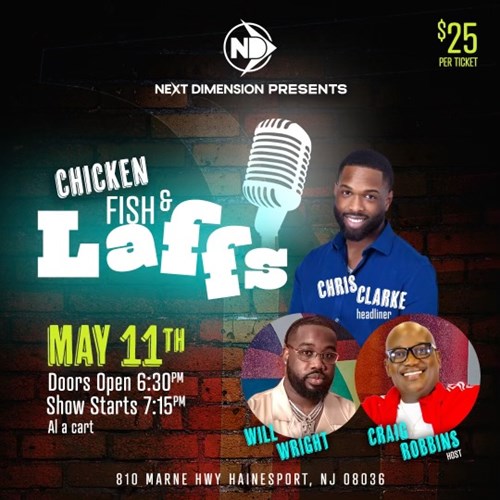 Chicken Fish and Laff | Next Dimension Family Worship Center
