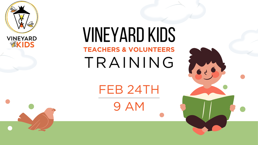 Vineyard Kids Teacher & Volunteer Training | Vineyard Church of Wellsboro