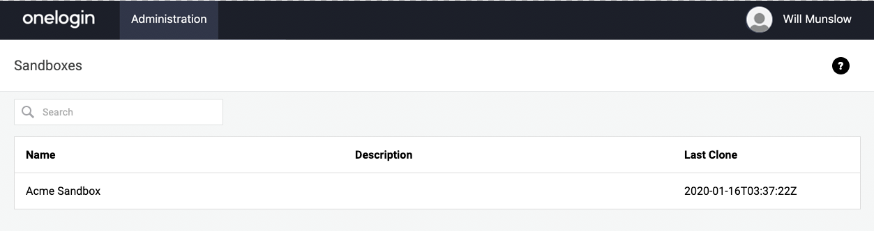 OneLogin Service System