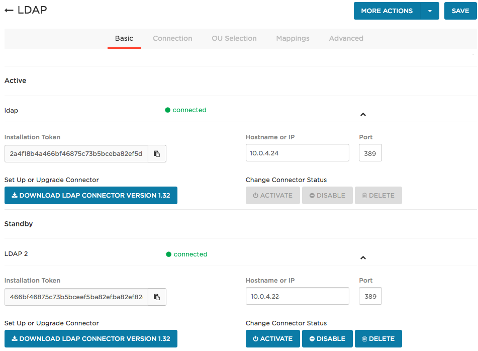 OneLogin Service System