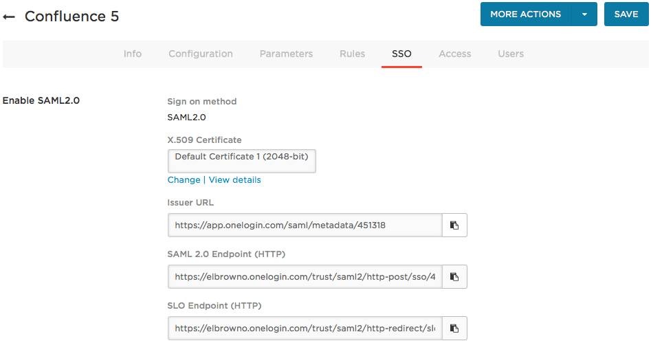 OneLogin Service System