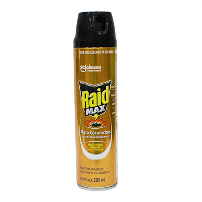 INSECT RAID MAX 285 ML - UND - RAID