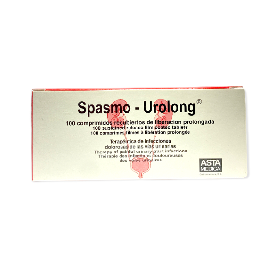 SPASMO UROLONG TAB X100 (C) (Precio x Unidad) - Super Farmacias Medco ...