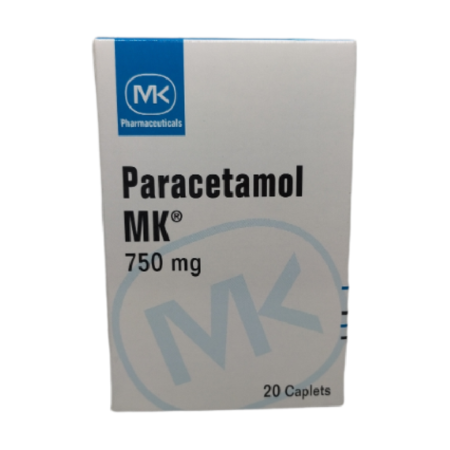 PARACETAMOL MK 750MG CAJA X 20 TAB(X) (Precio x Unidad) - Super ...