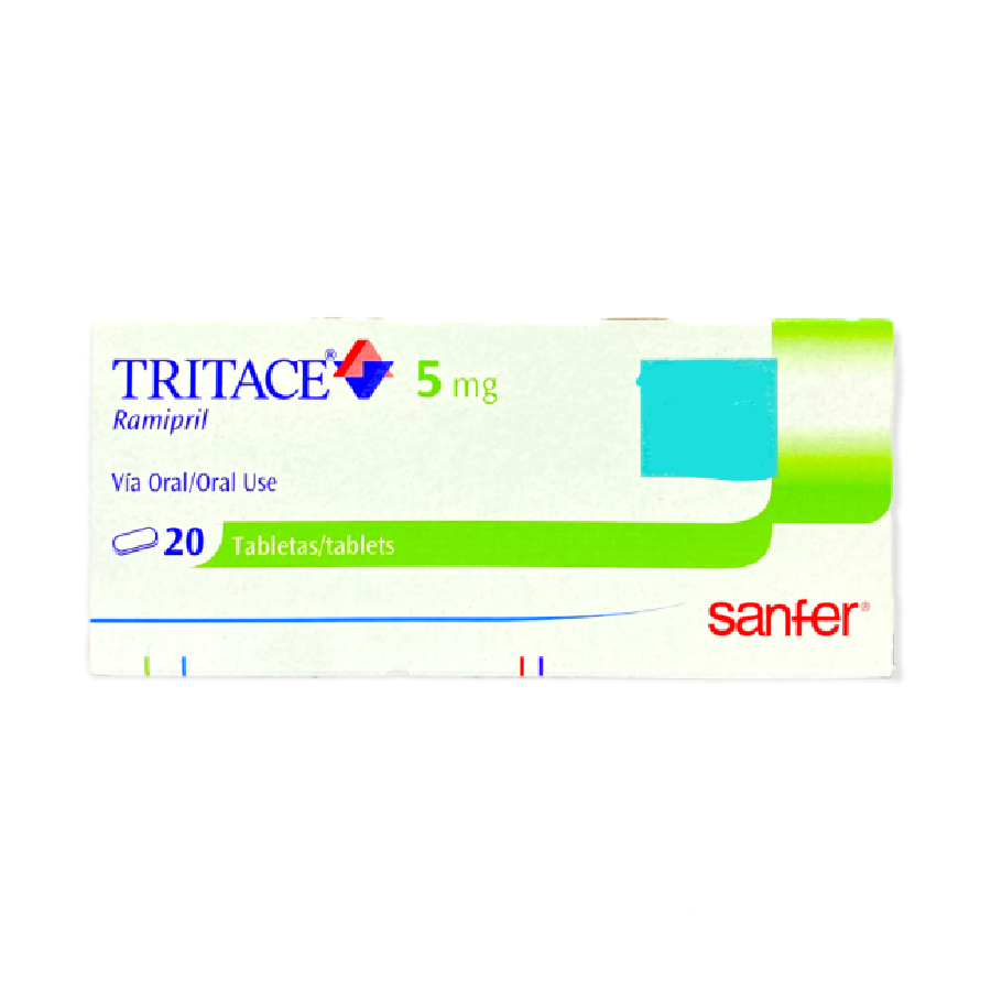 TRITACE 5MG (RAMIPRIL) CAJA X 20 TABLETAS (Precio x Unidad) - Super Farmacias Medco Xolotlan ...