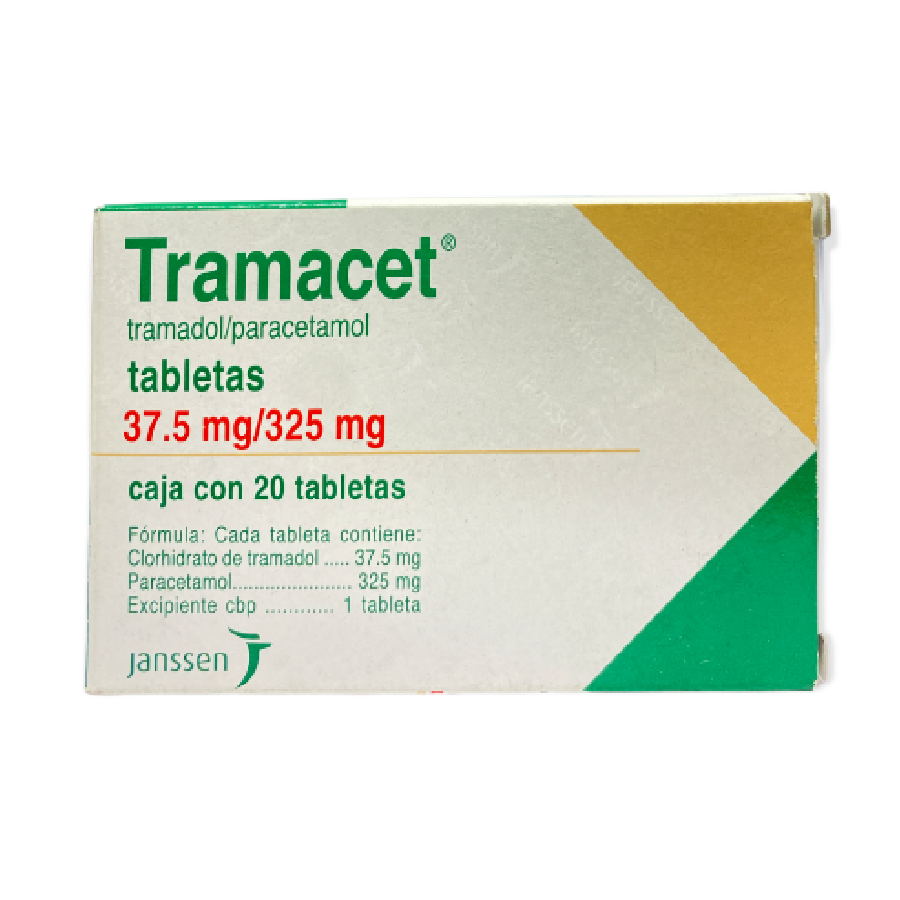 TRAMACET TAB 37.5MG/325MG X20 (Precio x Unidad) - Super Farmacias Medco ...