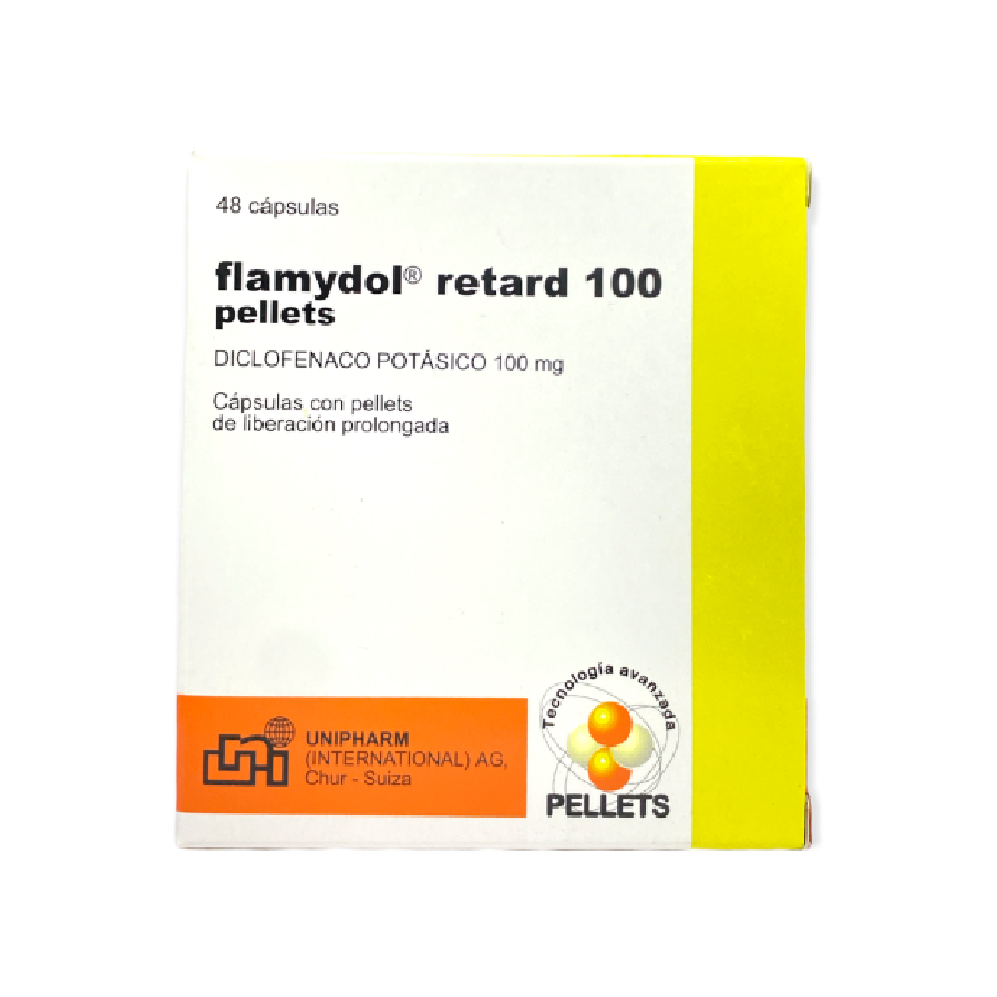 FLAMYDOL RETARD CAP 100MG X48 (Precio x Unidad) - Super Farmacias Medco ...