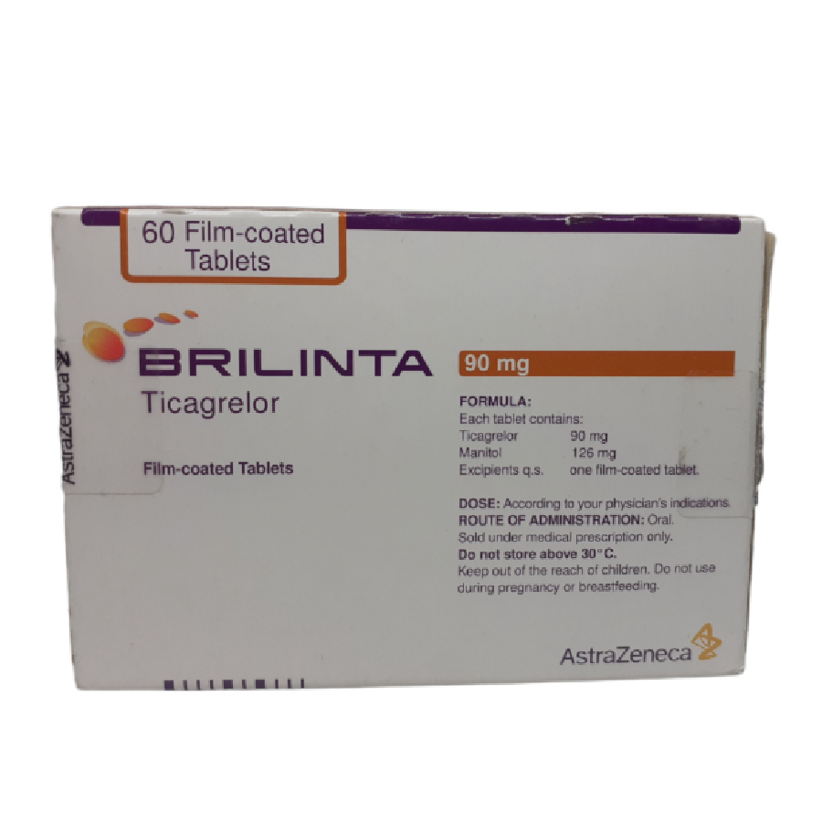 BRILINTA 90MG CAJA X 60 COMP - Super Farmacias Medco Xolotlan - Compras ...