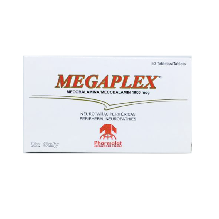 MEGAPLEX 1000 MCG X 50 TAB (C) (Precio x Unidad) - Super Farmacias ...