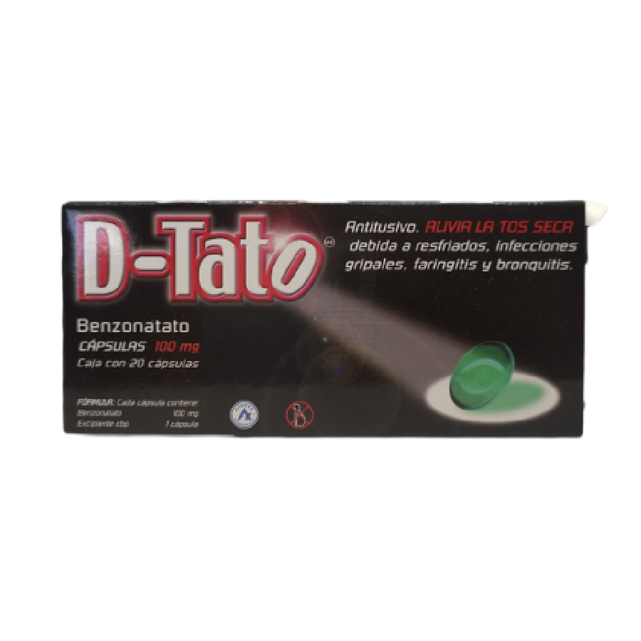D-TATO 100 MG CAP X 20 (Precio x Unidad) - Super Farmacias Medco ...