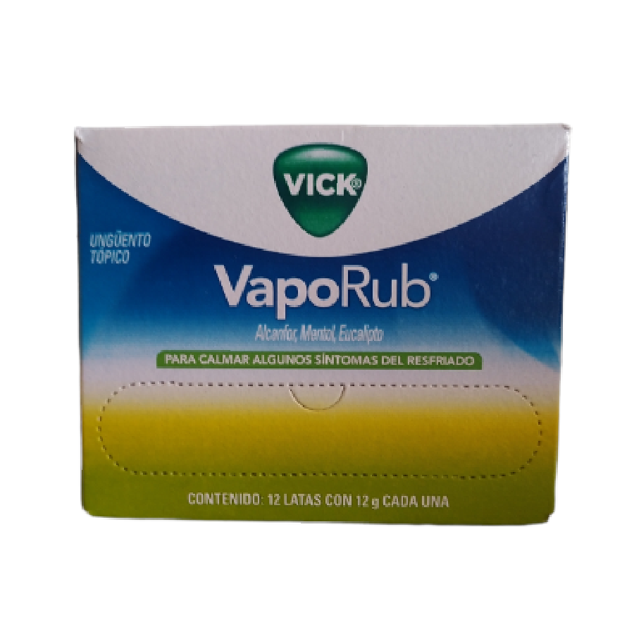 VICK VAPORUB UNG DISP X12 (Precio x Unidad) - Super Farmacias Medco ...