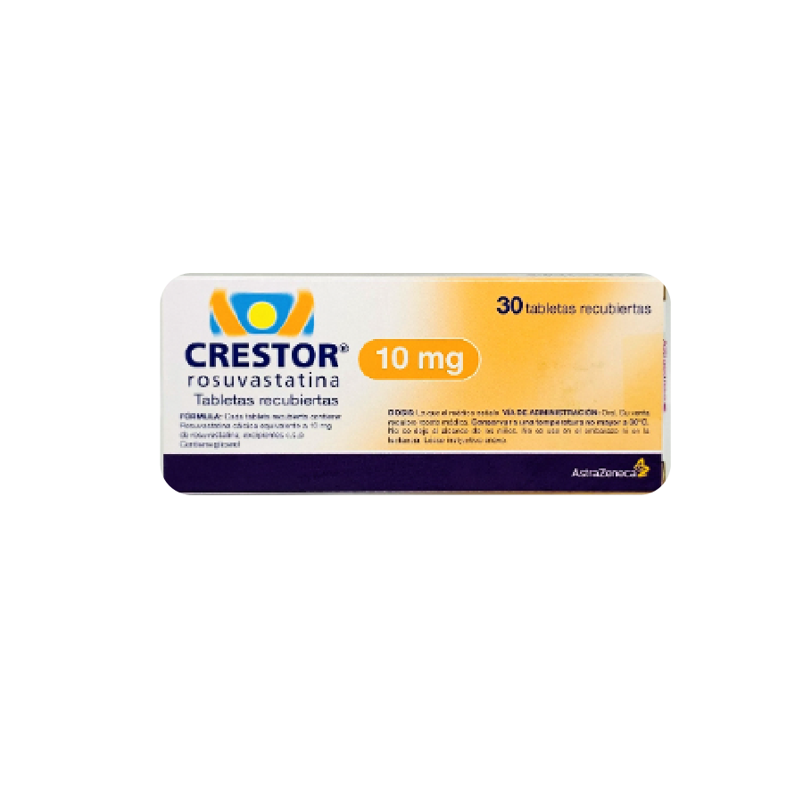 CRESTOR 10MG CAJAX 30 TAB (Precio x Unidad) - Super Farmacias Medco ...
