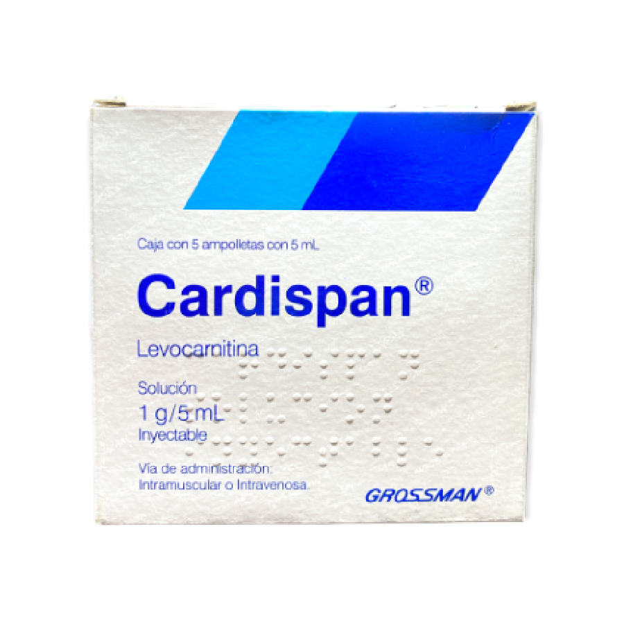 CARDISPAN INY 1G X 5 AMP (Precio x Unidad) - Super Farmacias Medco ...