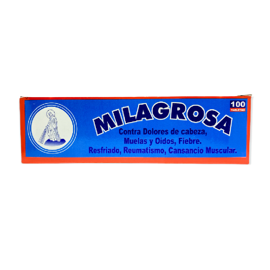 MILAGROSA 400 mg CJA X 100 TAB (Precio x Unidad) - Super Farmacias ...
