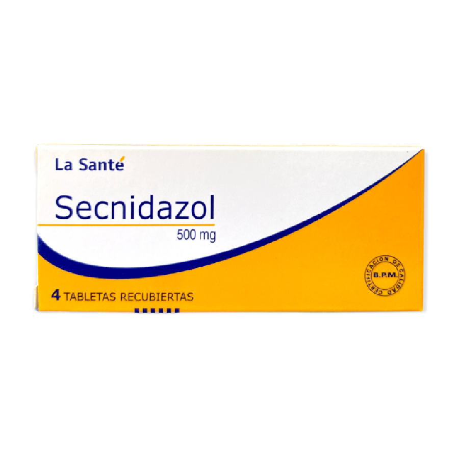 SECNIDAZOL LA SANTE 500 MG X 4 TAB (Precio x Unidad) - Super Farmacias ...