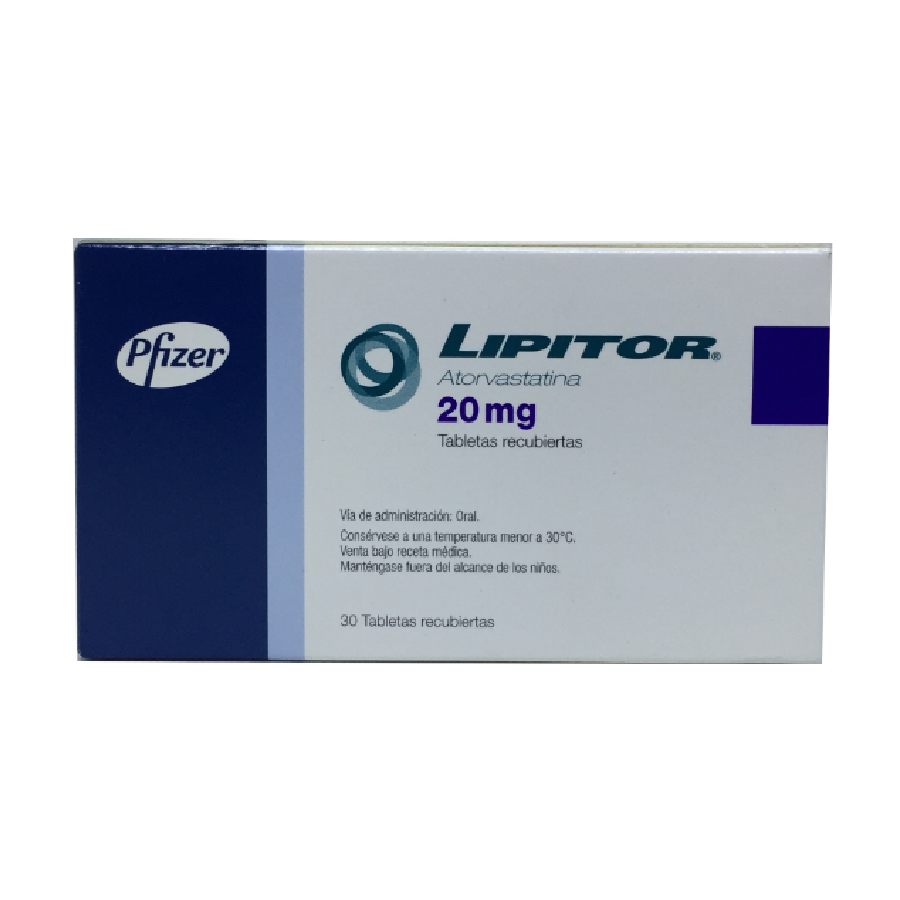 LIPITOR 20 MG CJA X 30 TABLETA (PM POR CUPON) (Precio x Unidad) - Super ...