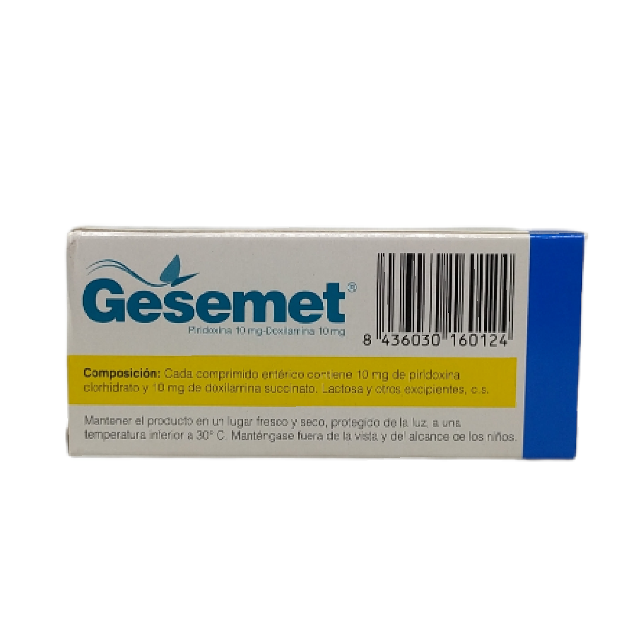 GESEMET CAJA X 20 COMP (Precio x Unidad) - Super Farmacias Medco Xolotlan - Compras en línea ...