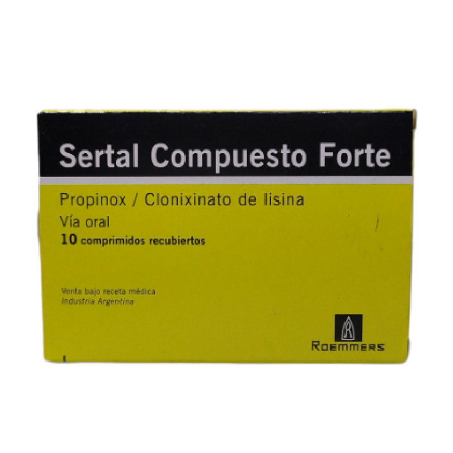 SERTAL COMPUESTO FORTE C X 10 COMP (Precio x Unidad) - Super Farmacias ...