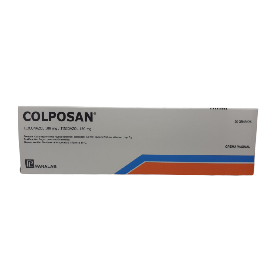 COLPOSAN (TIACONAZOL100MG/TINIDAZOL150MG) TBO X 50GR - Super Farmacias ...
