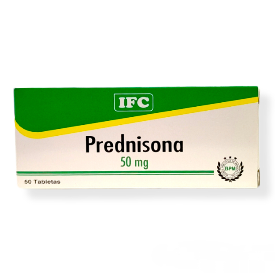 PREDNISONA IFC TAB 50MG X50 (C) (Precio x Unidad) - Super Farmacias ...