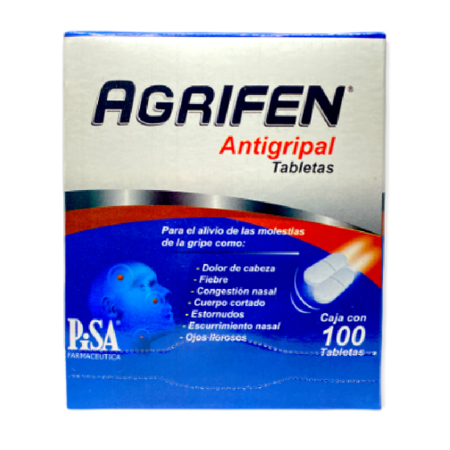 AGRIFEN DISP X 100 TAB (C) (Precio x Unidad) - Super Farmacias Medco ...