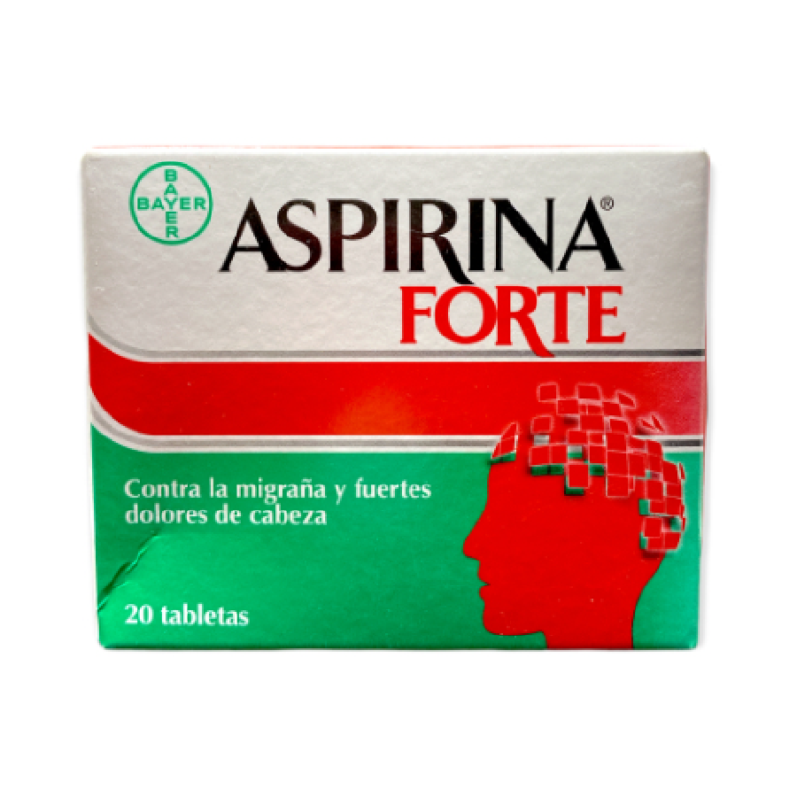 ASPIRINA FORTE TAB X 20 (Precio x Unidad) - Super Farmacias Medco ...