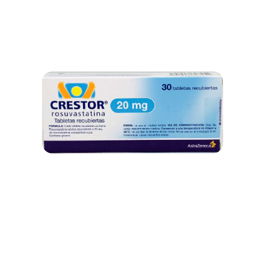CRESTOR 20 MG CJA X 30 CAPS (Precio x Unidad) - Super Farmacias Medco ...