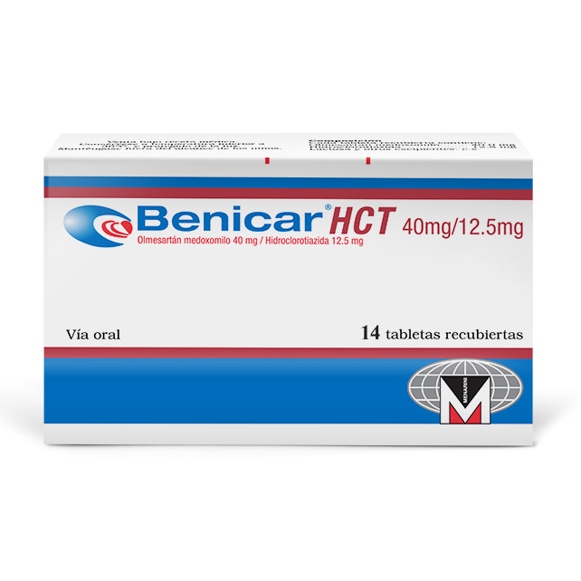 BENICAR HCT 40/12.5 MG CJA X 14 TAB (PM) (Precio x Unidad) - Super ...