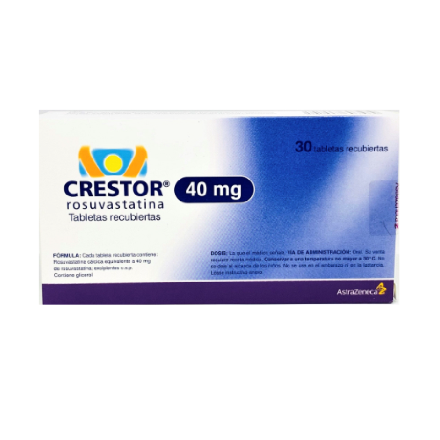CRESTOR 40MG CAJA X 30 COMP (Precio x Unidad) - Super Farmacias Medco ...