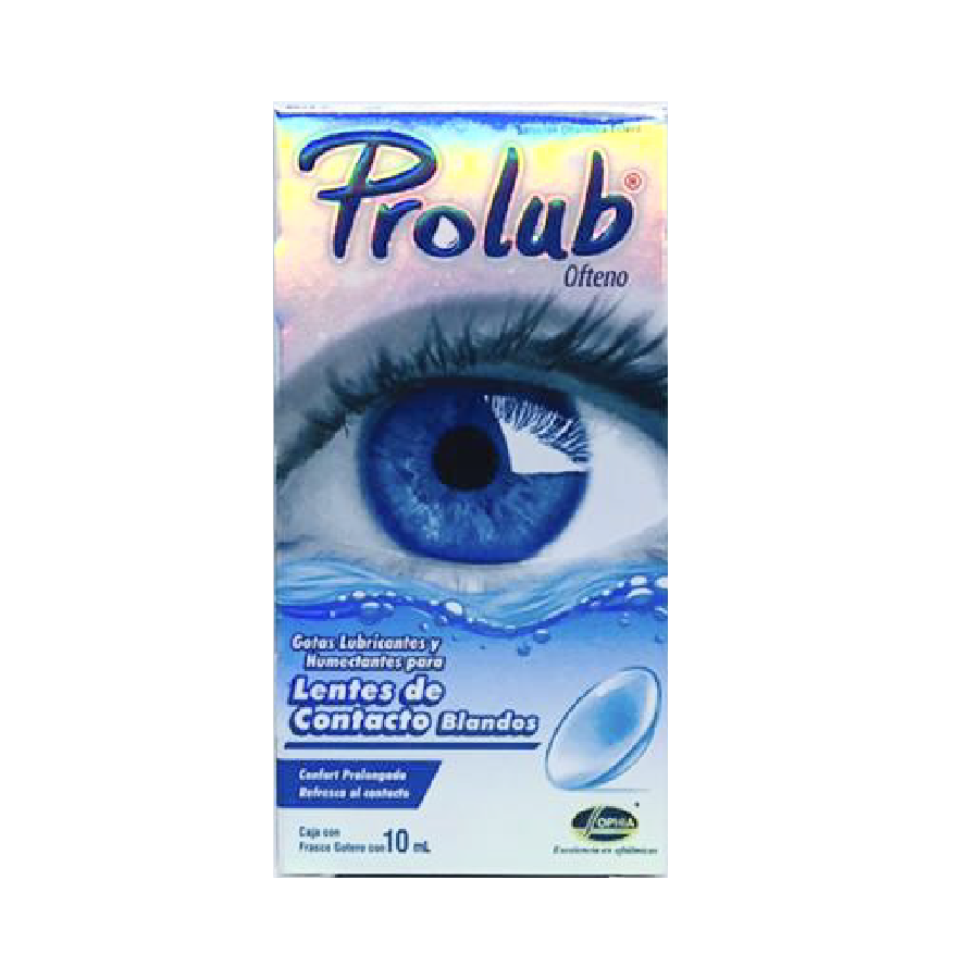 PROLUB OFTENO (LUBRICANTE P/LENTE CONTACTO) FCO X 10 ML (+ I.V.A ...