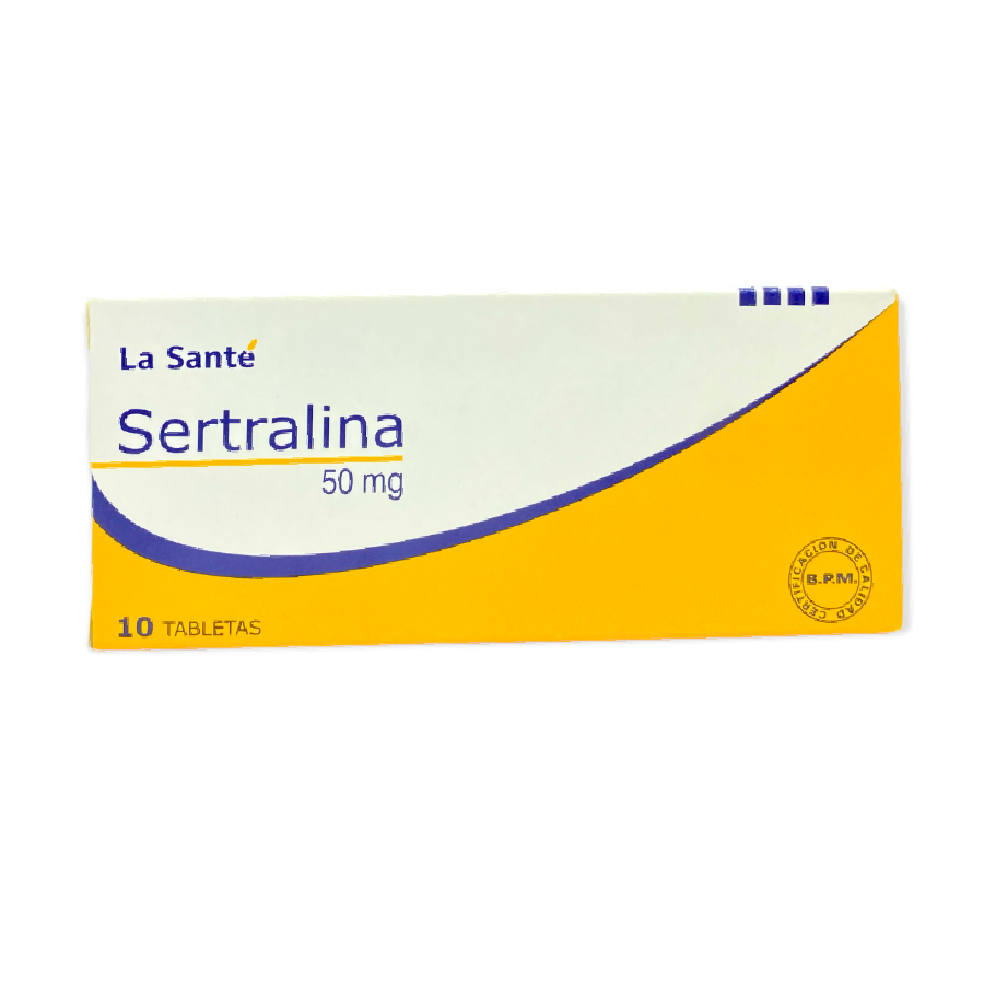 SERTRALINA 50MG LA SANTE X 10 TAB (Precio x Unidad) - Super Farmacias ...