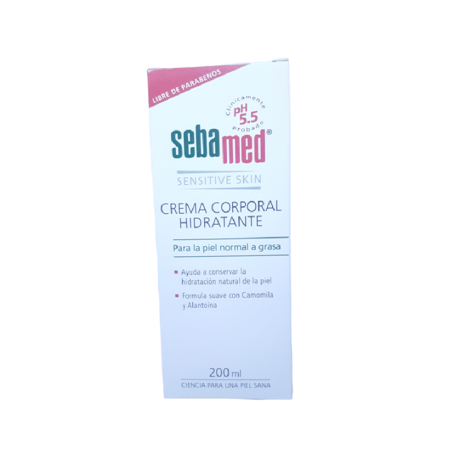 CREMA CORPORAL HIDRATANTE SEBAMED X 200 ML (+ I.V.A) - Super Farmacias ...