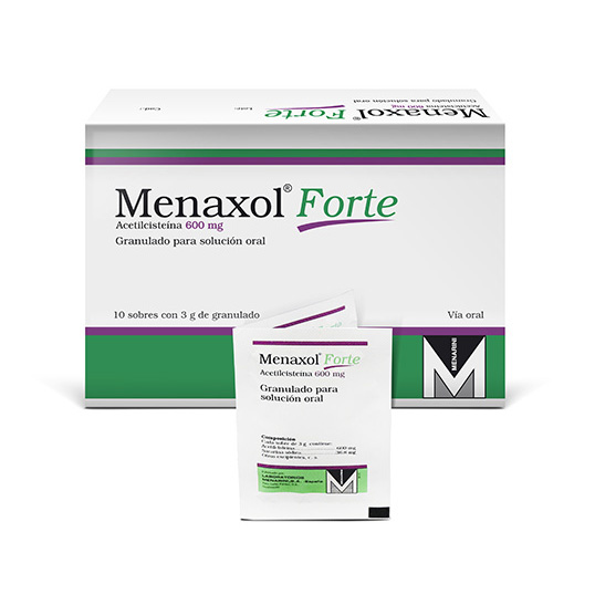 MENAXOL FORTE 600 MG X10 SOBRES (Precio x Unidad) - Super Farmacias ...