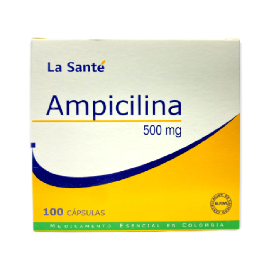 AMPICILINA 500MG SANTE CJAX 100 CAP (C) (Precio x Unidad) - Super ...