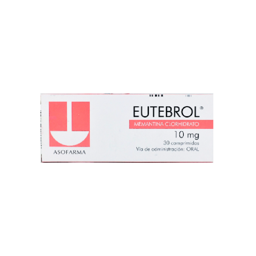 EUTEBROL 10MG (MEMANTINA) CAJA X 30 TAB - Super Farmacias Medco ...