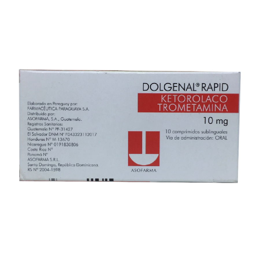 DOLGENAL RAPID TAB 10MG X10 (Precio x Unidad) - Super Farmacias Medco ...
