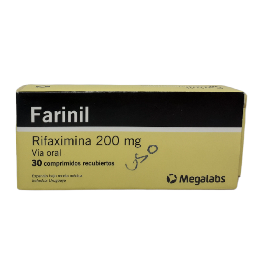 FARINIL 200MG (Rifaximina) CAJA X 30 COMP (Precio x Unidad) - Super ...