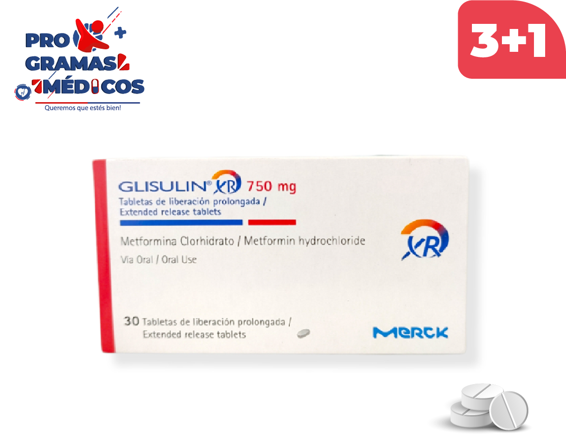 [2] GLISULIN XR 750MG X 30 TABLETA (PM) (Precio x Unidad) - Super ...