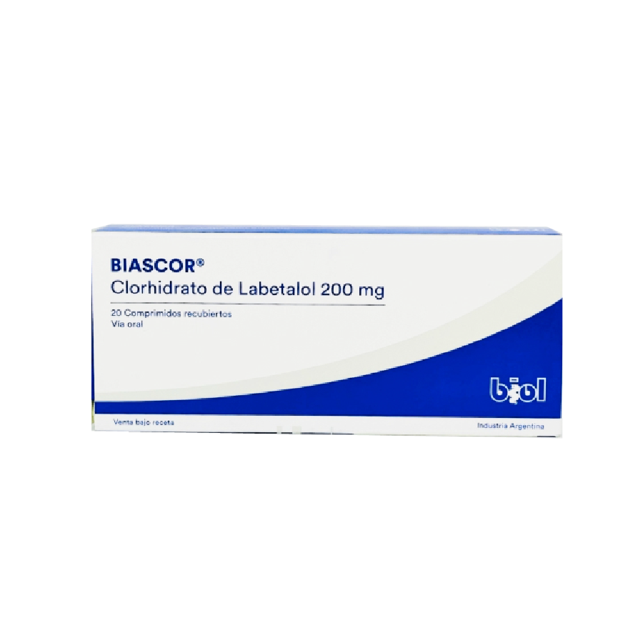 BIASCOR 200MG (LABETALOL) CAJA X 20 TAB (Precio x Unidad) - Super ...