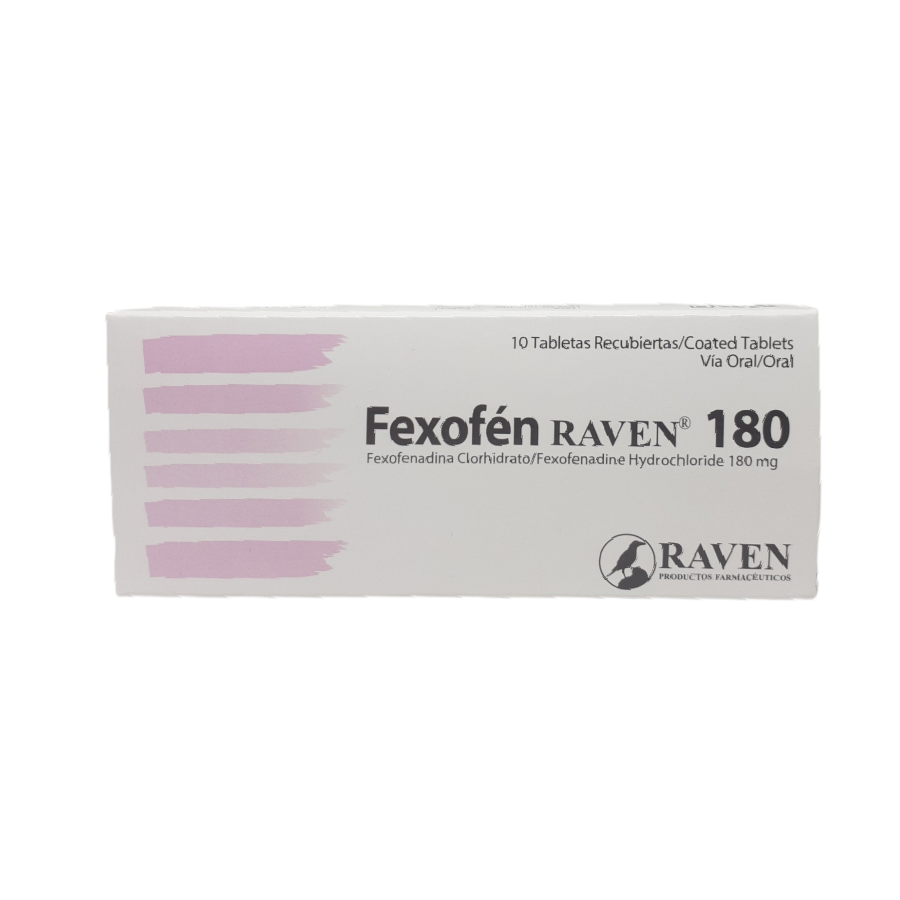 FEXOFEN 180MG X 10 TABLETAS (Precio x Unidad) - Super Farmacias Medco ...