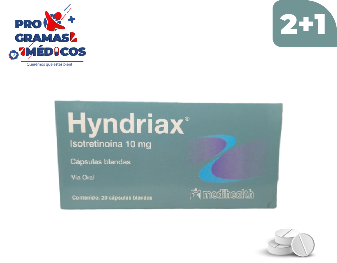 HYNDRIAX 10MG CAJA X 20 CAPS (PM) - Super Farmacias Medco Xolotlan ...