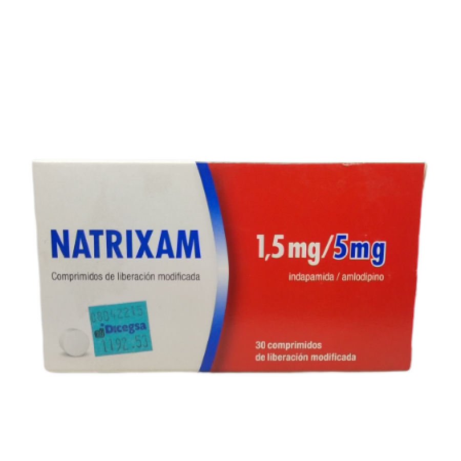 NATRIXAM 1.5/5 MG CAJA X 30 TAB - Super Farmacias Medco Xolotlan ...