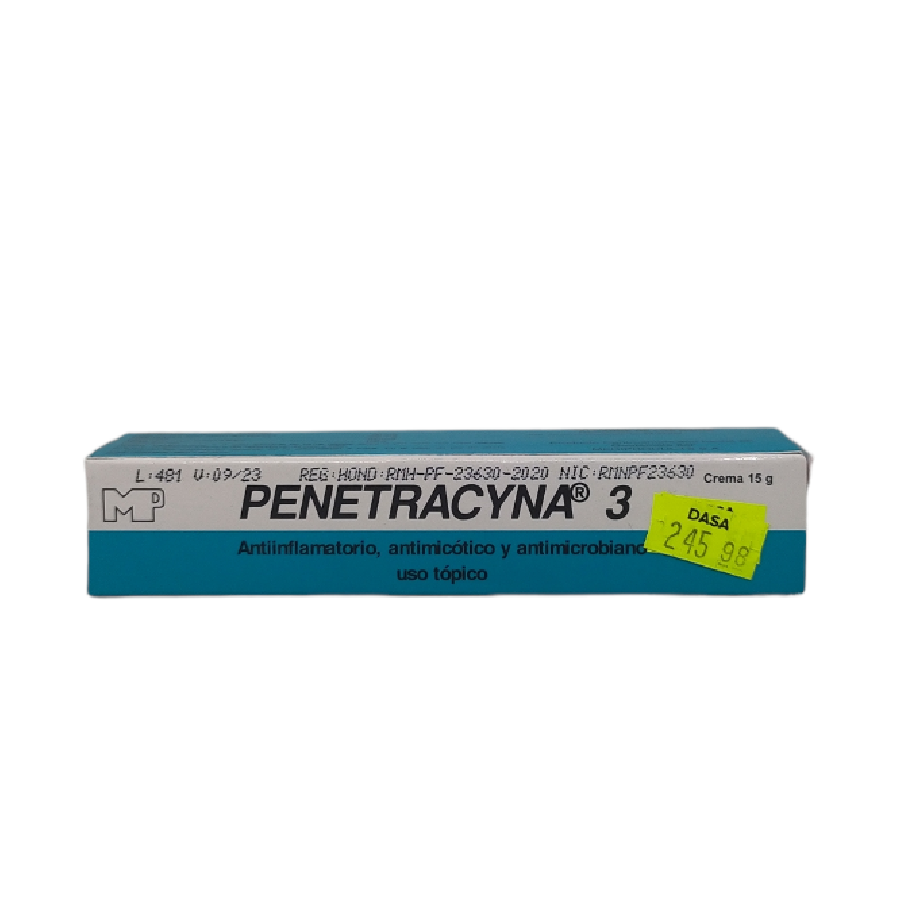 PENETRACYNA 3 CREMA X15G - Super Farmacias Medco Xolotlan - Compras en ...