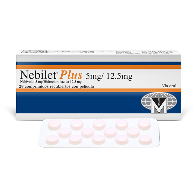 NEBILET PLUS 5MG/12.5MG CAJA X 28 COMP (PM) (Precio x Unidad) - Super ...
