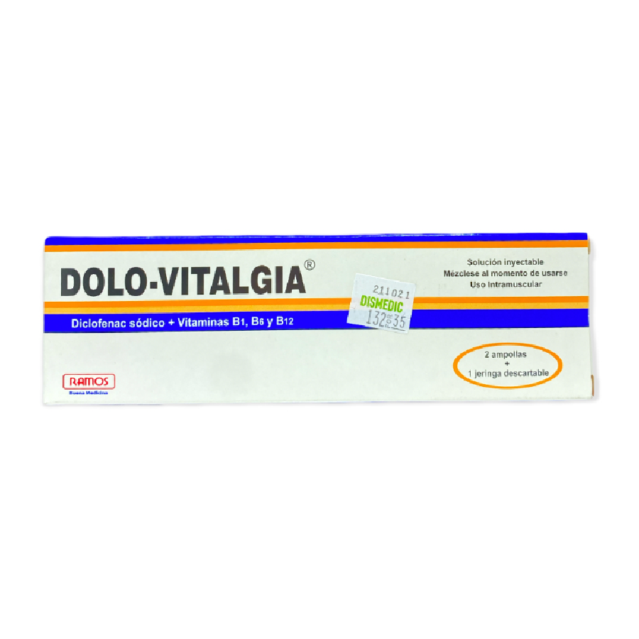 DOLO VITALGIA INY CAJA X 1 DOSIS - Super Farmacias Medco Xolotlan ...