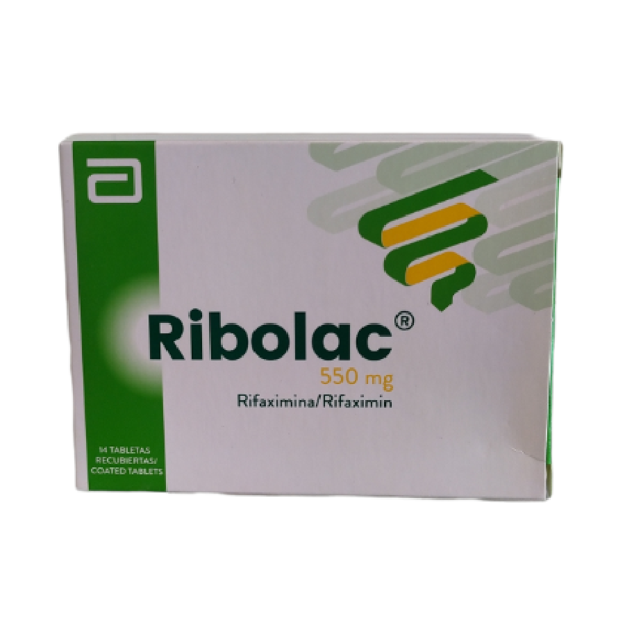 RIBOLAC 550MG (RIFAXIMINA) CAJA X 14 TAB (Precio x Unidad) - Super ...