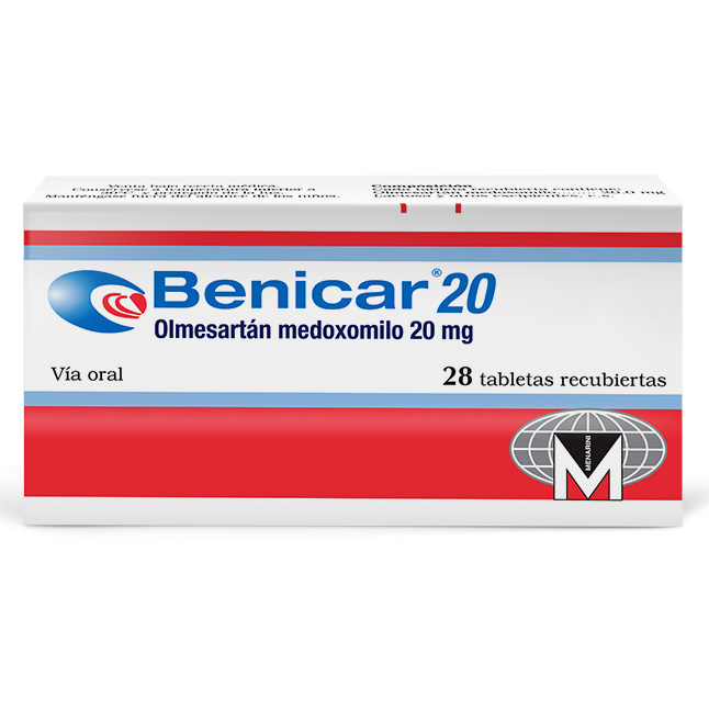 BENICAR 20MG CAJA X 28 TAB (PM) (Precio x Unidad) - Super Farmacias ...